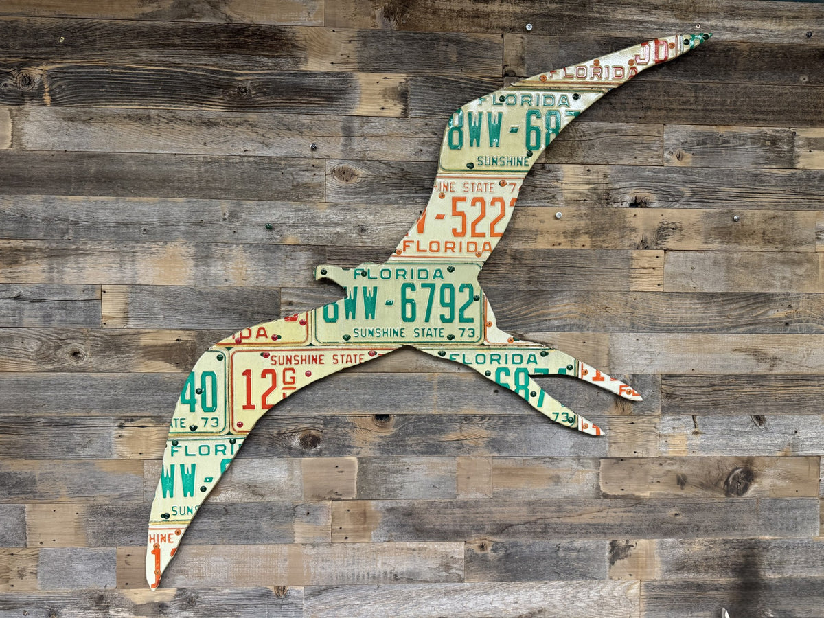 Florida Vintage Frigate License Plate Art - Ready-To-Ship– Cody's Fish