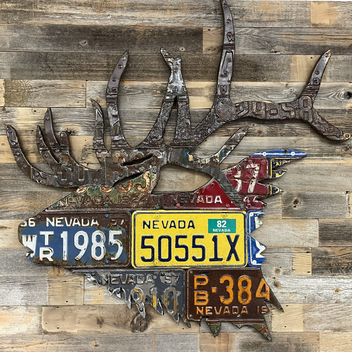 Elk License Plate Art– Cody's Fish
