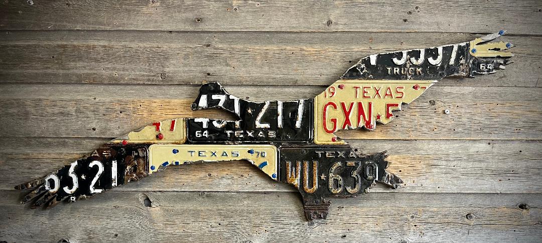 Texas Goose License Plate Art– Cody's Fish