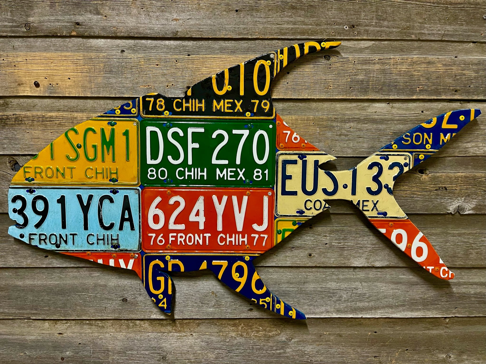 Permit License Plate Art– Cody's Fish
