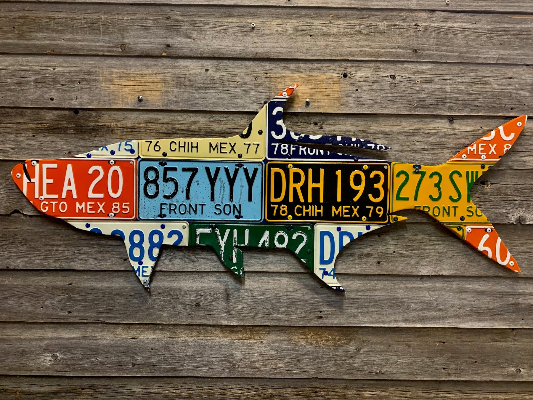 Tarpon License Plate Art– Cody's Fish