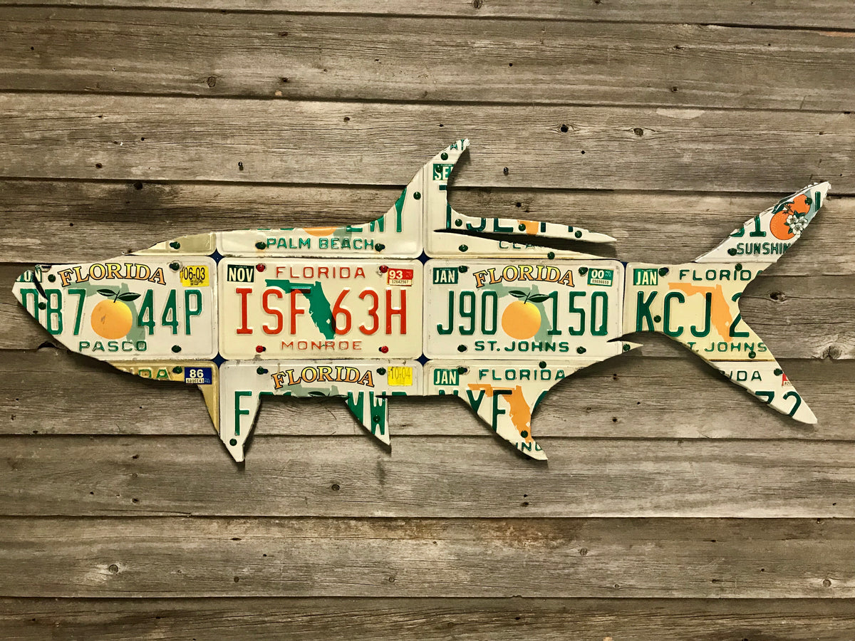 License Plate Art– Cody's Fish