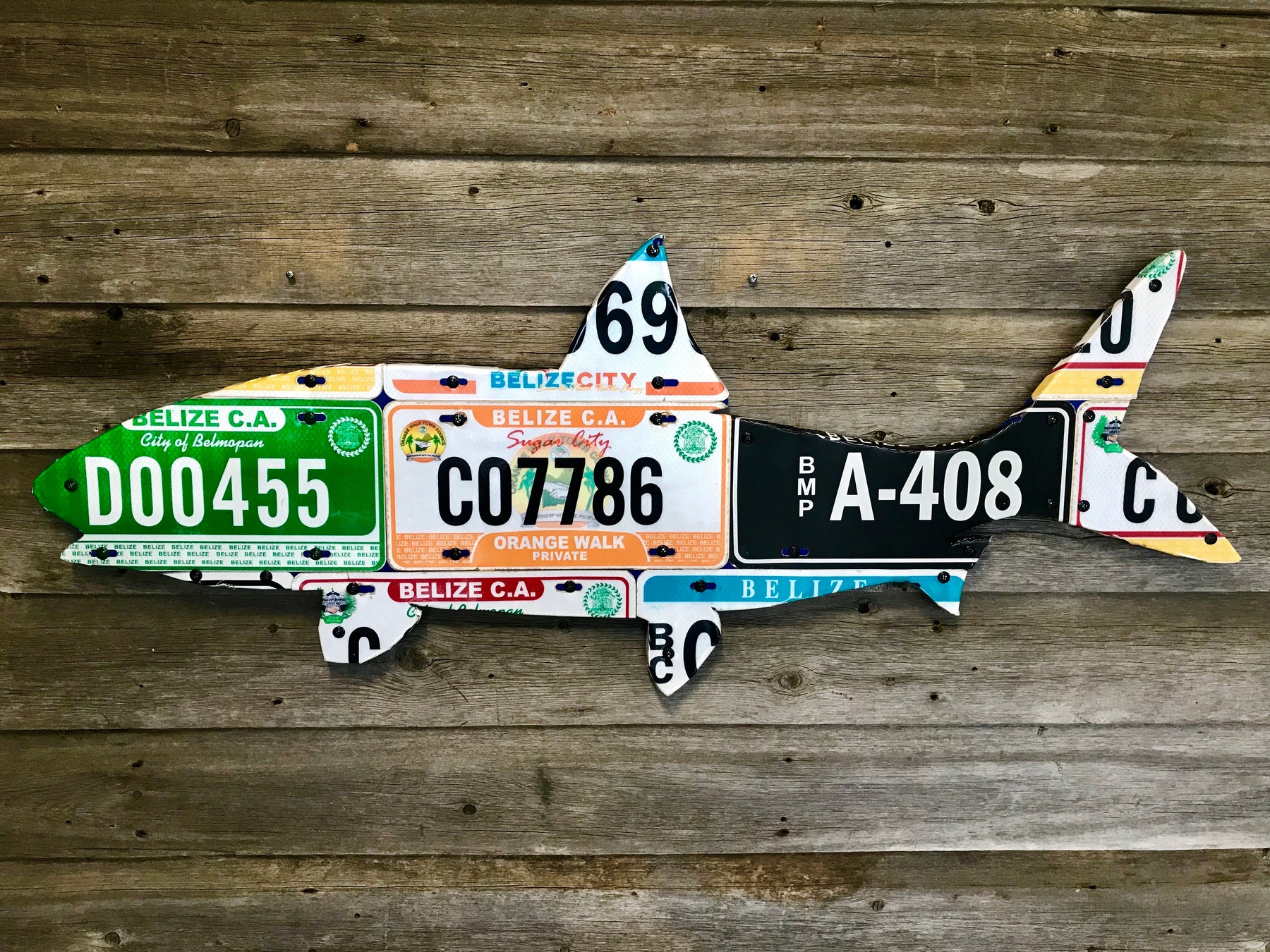 Bonefish License Plate Art– Cody's Fish